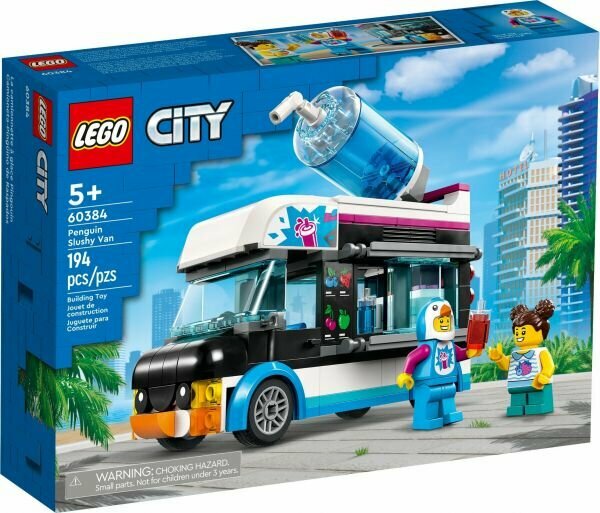 Lego 60384 City Фургон-пингвин для коктейлей
