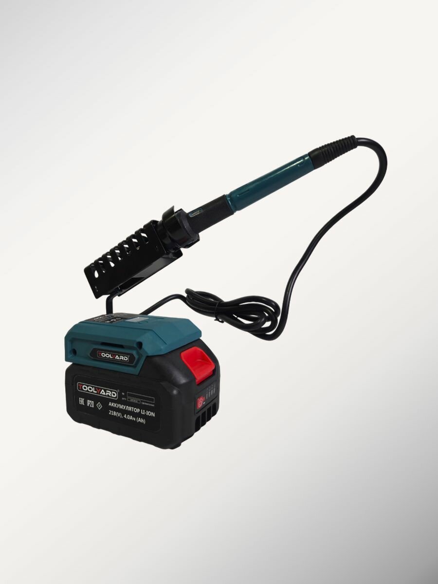 Паяльник аккумуляторный беспроводной 60Вт, 21V