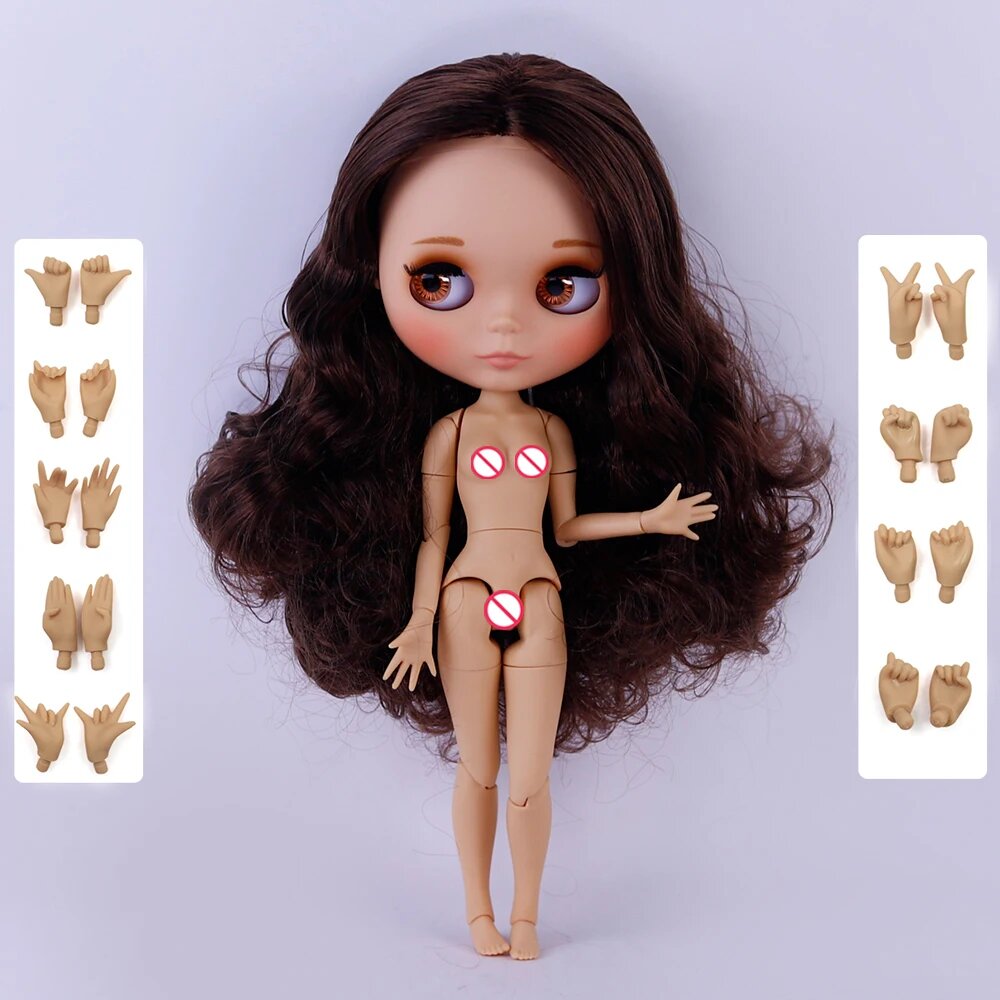 Dream Fairy ICY DBS Blyth Doll 30 см Бежевый, nude doll hand ab