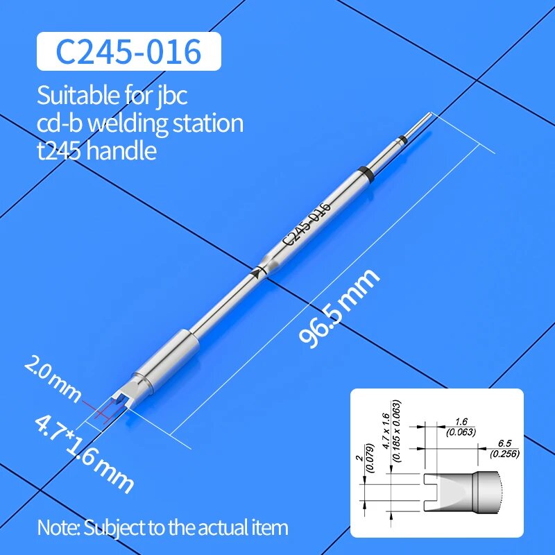 Наконечник паяльника JBC T245 C245-016