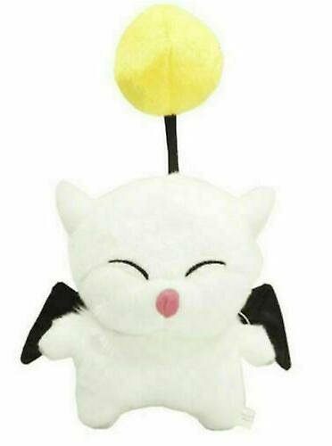 Final Fantasy Xiv Kuplu Moogle Шийная Игрушка Мягкая Выполненная Кукла Животных 8" Милая (Белая)