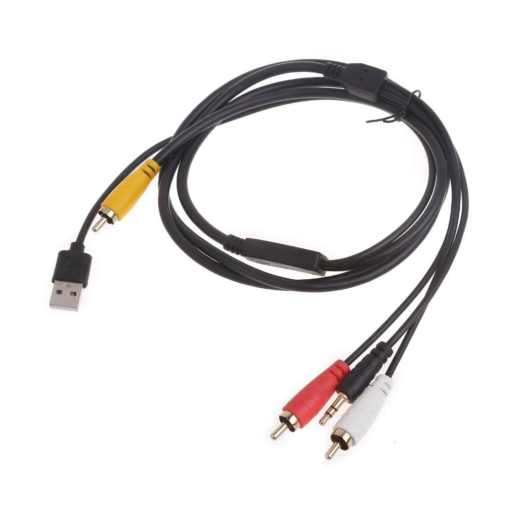 Цифровой в аналоговый аудиокабель SPDIF-RCA-3.5мм