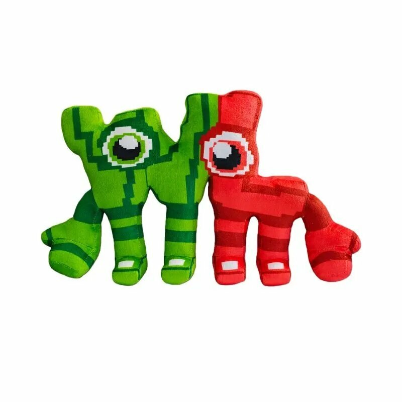 Игрушка мягкая Roblox "Укради Брейнрот", хлопок, 25 см, красная, зеленая