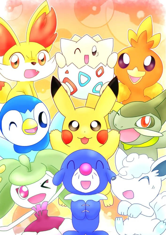 Алмазная Мозаика "Аниме Покемон" 40х50 См Алмазная Вышивка / Картина Стразами Подарков / Украшения