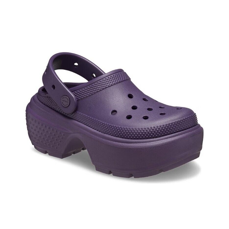 Сабо Crocs Stomp, размер 39-40, фиолетовый — фото 1