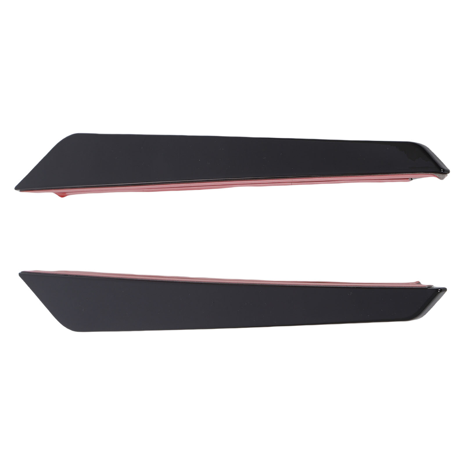 2 шт. Передний бампер, боковые сплиттеры (левый и правый), спортивный вид, замена для Impreza WRX STI VA 2015-2021, глянцевый черный.