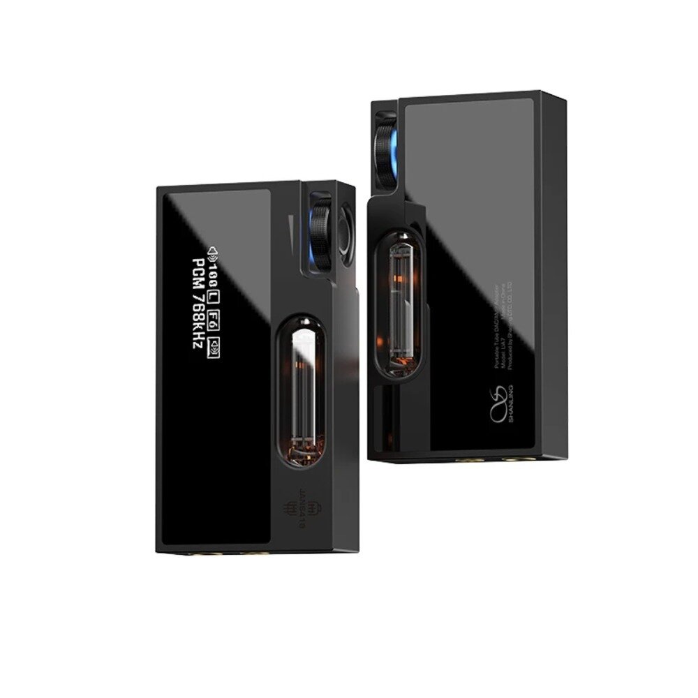 SHANLING UA7 Портативный USB ESS ES9069 Hi-Fi ЦАП /усилитель высокого класса с двумя вакуумными лампами JAN6418