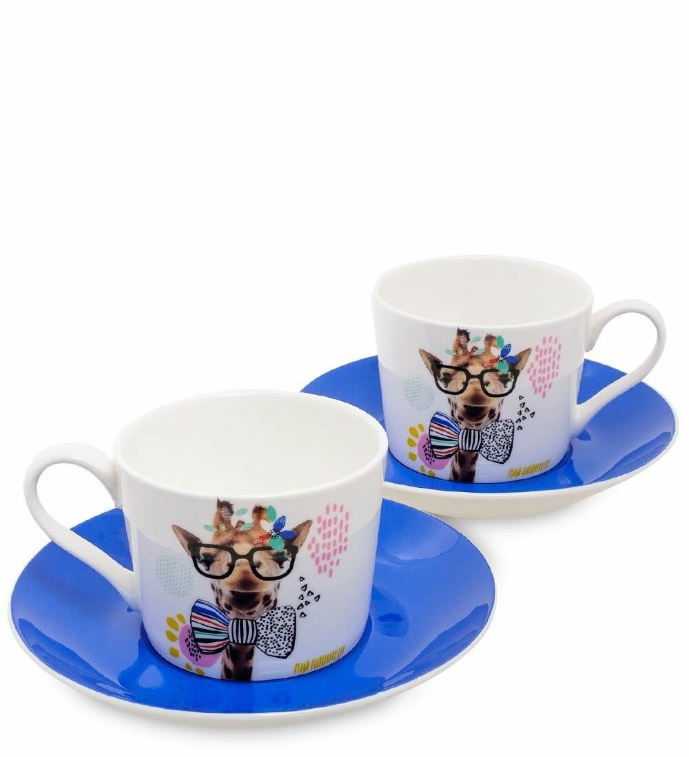 Чайный набор на 2 перс. Фанни (Stechcol) A2096188 Stechcol, Костяной фарфор