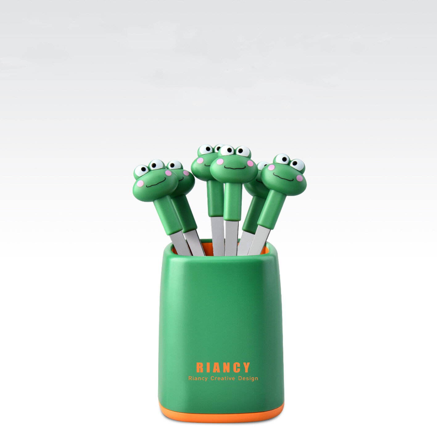 Креативный милый легкий роскошный домашний десерт вилка для фруктов Детские банки для хранения костюм вилка для фруктов