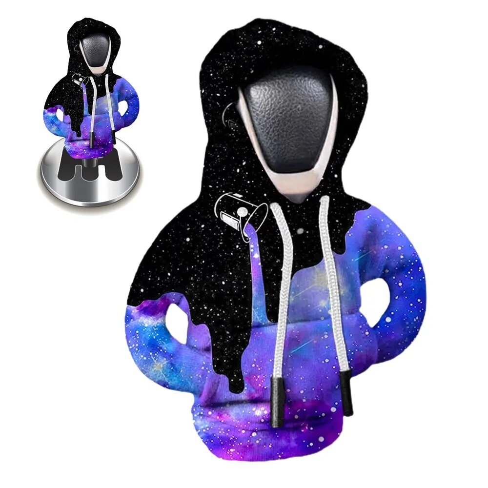 Чехол худи на ручку КПП и АКП , толстовка рычаг коробки передач, аксессуар для авто