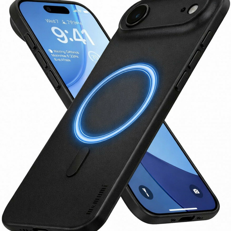 Чехол Memumi Magnetic Ultra Thin Case для iPhone Air черный