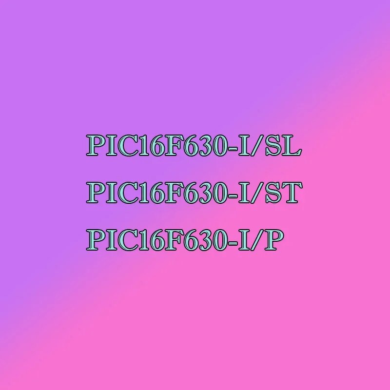PIC16F630-I/SL PIC16F630-I/ST PIC16F630-I/P черный корпус для пультов PIC16F630-I P