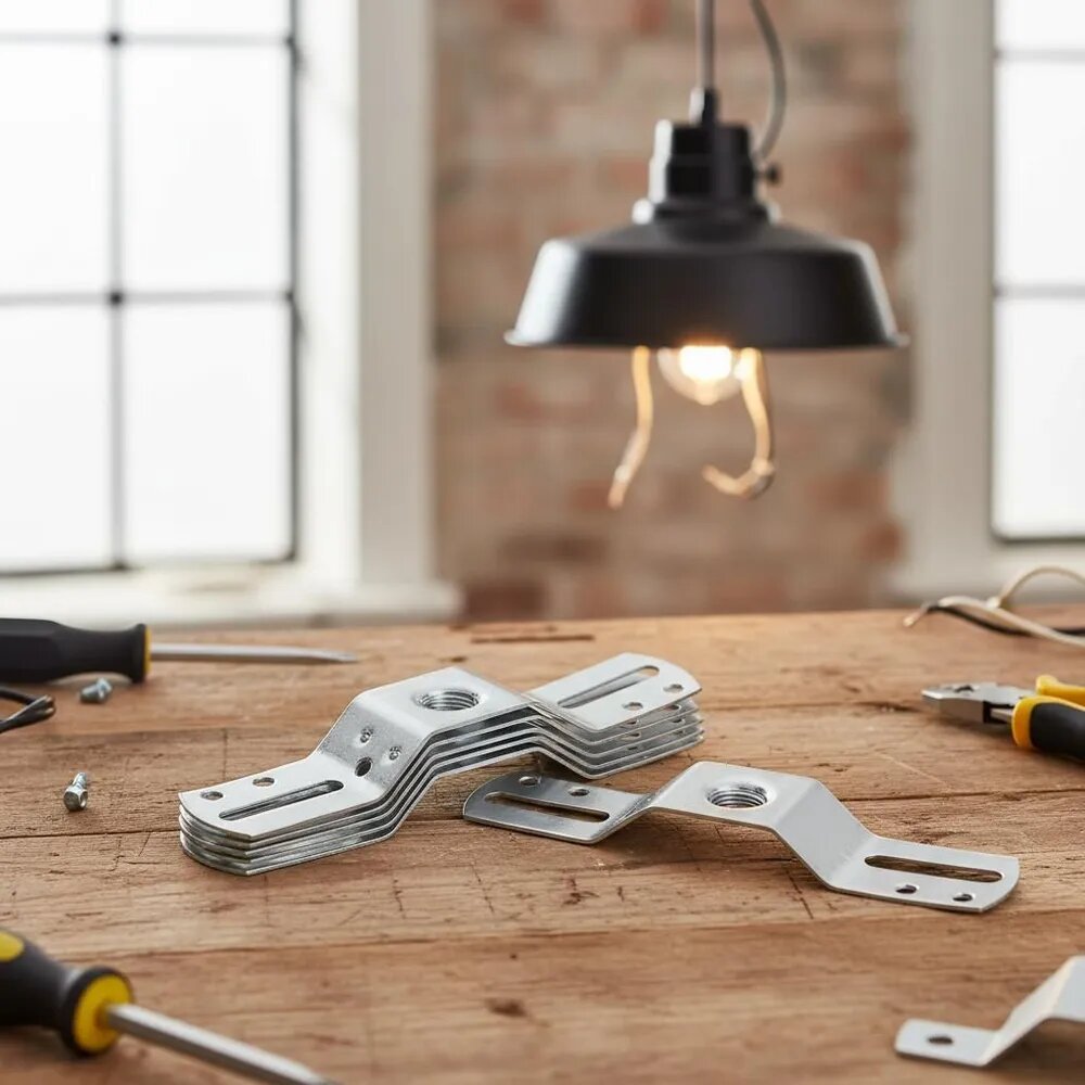 10 шт. комплект крепежа для перекладины, прочные крепления для люстры, для подвесного светильника, настенного и потолочного освещения