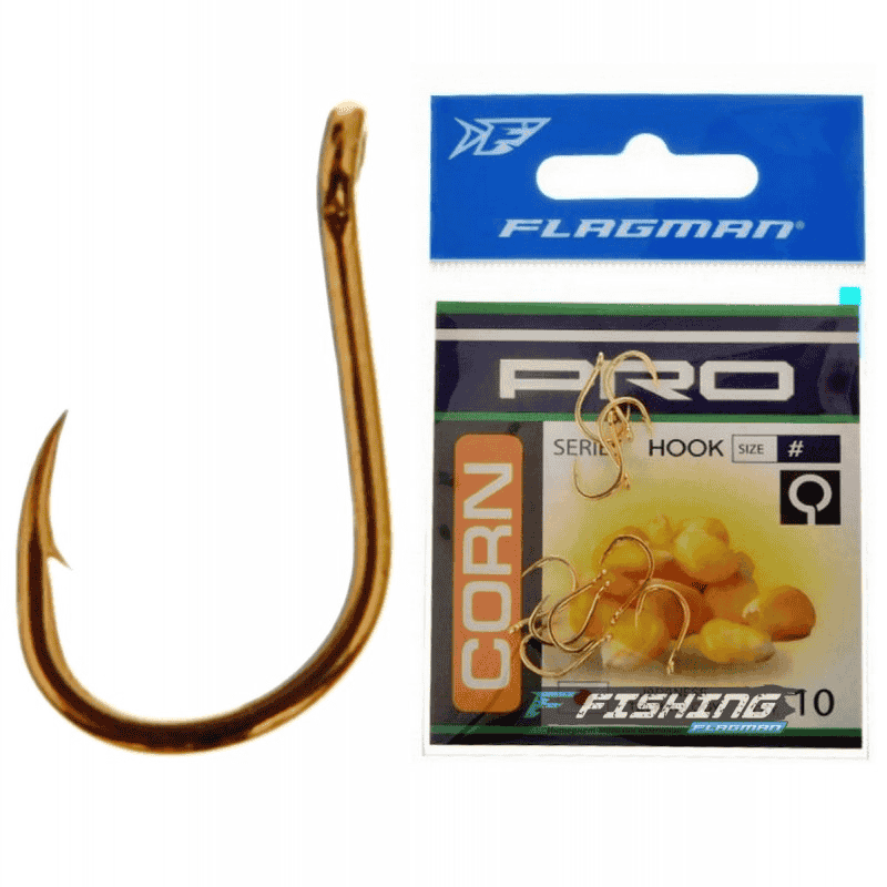 F-FISHING Крючок Pro Corn №8 10шт