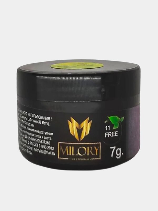 Milory, Гель лак c поталью Fiji, 7g