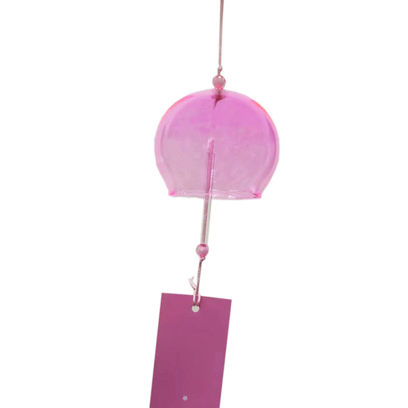 Японский чудесный стеклянный ветряной колокольчик, уличный стеклянный ветряной колокольчик, японский стиль, подвесное украшение, оптовая продажа, для активности в живописных районах, свежий подвесной орнамент