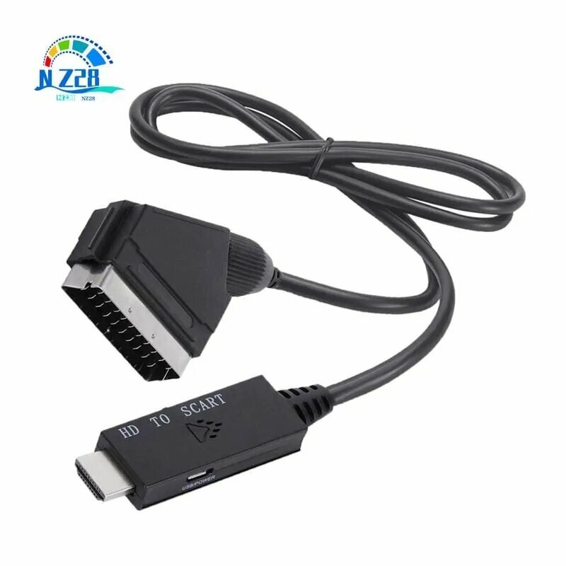 (P X) -Совместимый Со SCART Соединительный Кабель HD-Конвертер