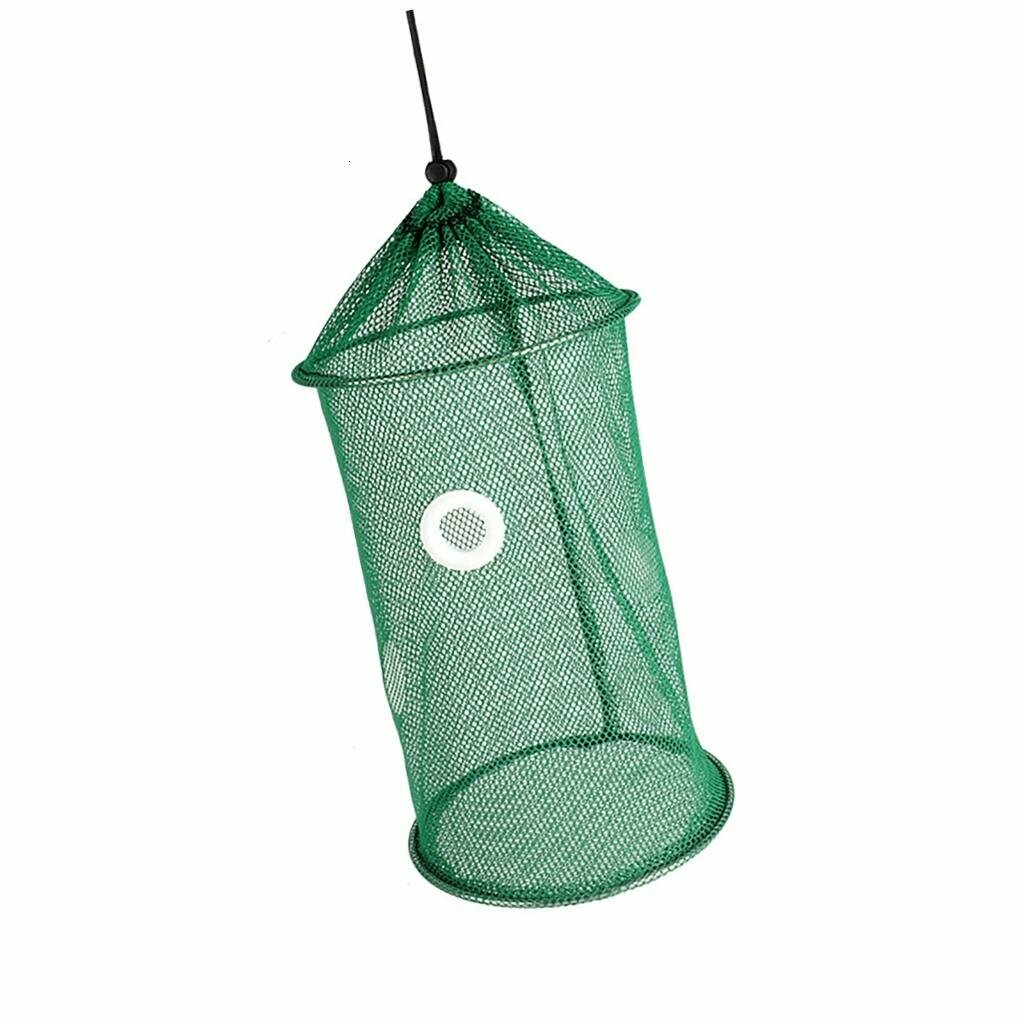 Сетка-ловушка для плавающих приманок, креветок и малька, Зеленый