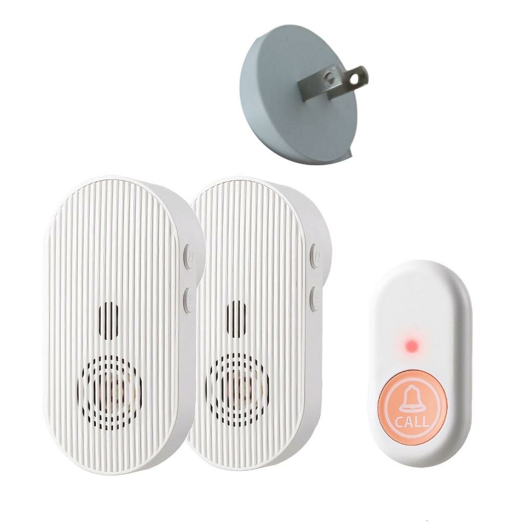 Беспроводной вызывной блок с кнопкой, водонепроницаемый, B.