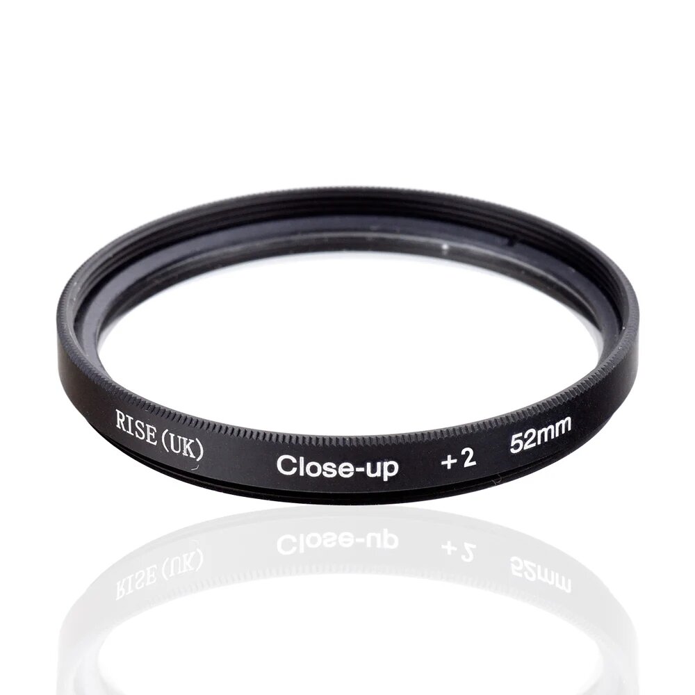 Макрофильтр RISE (UK) Close-up +2 52mm, черный