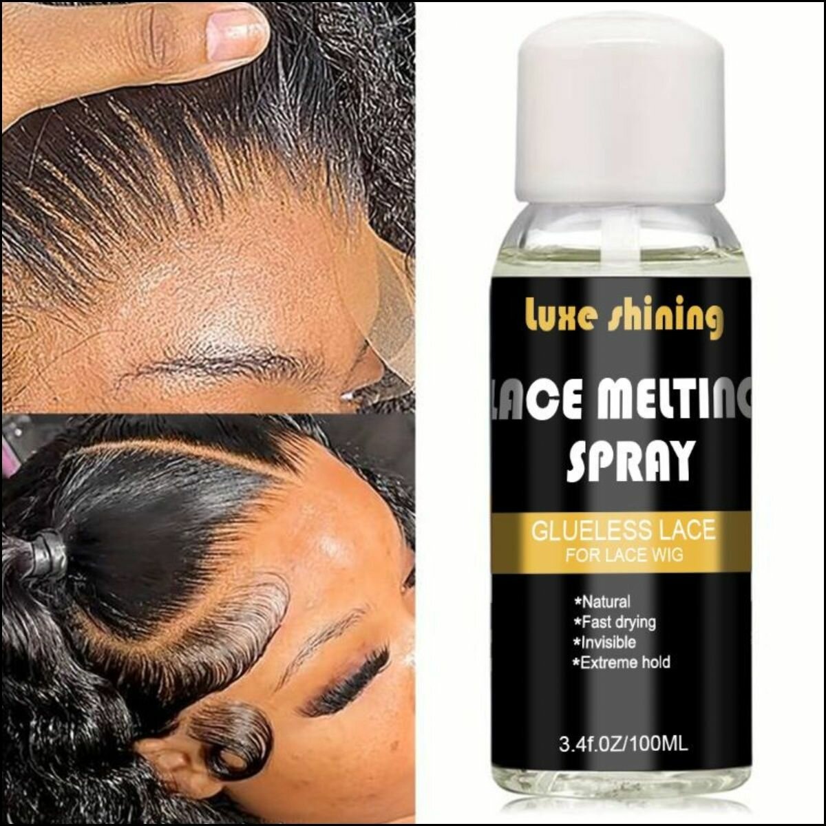 100 мл клея-спрея для кружевного парика