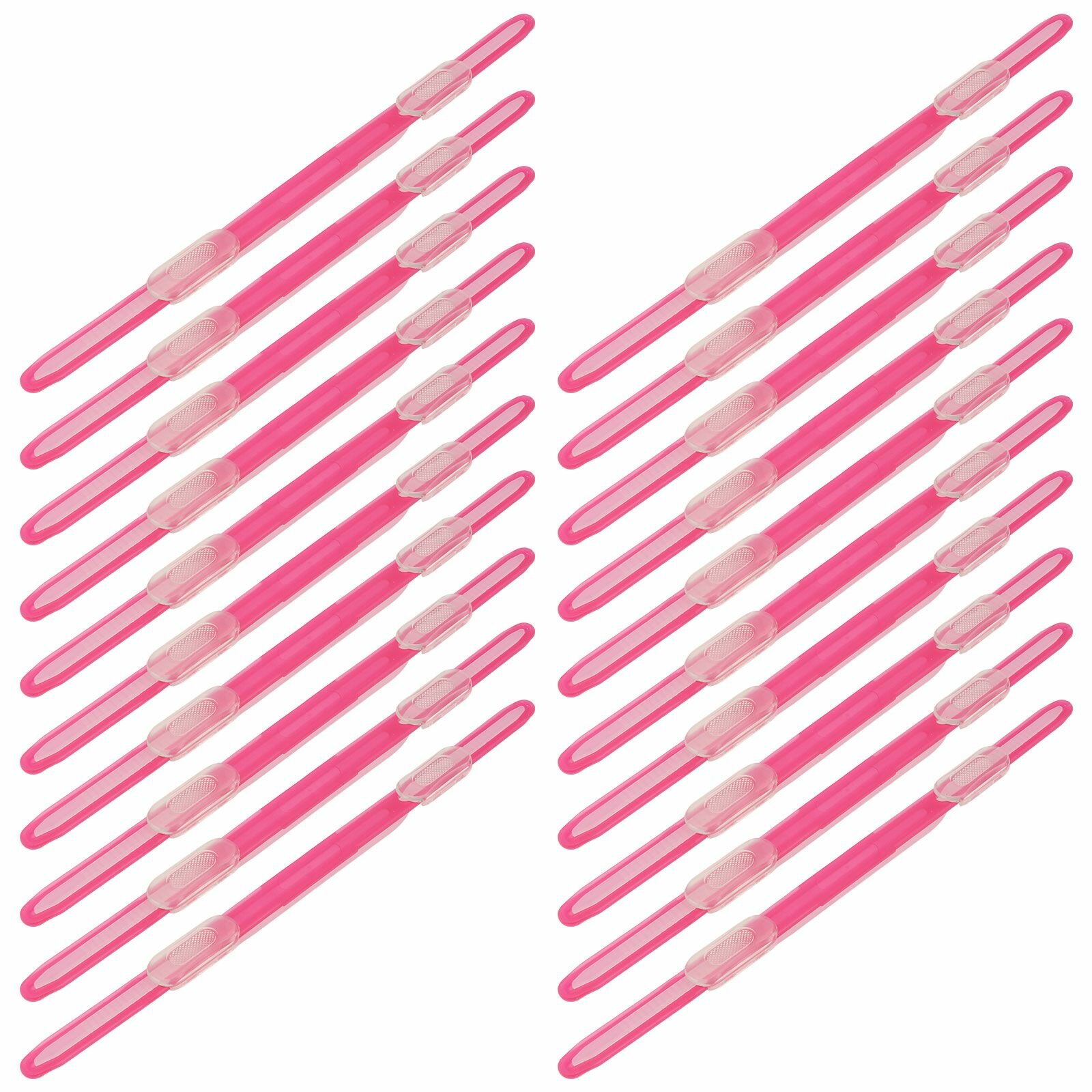 Пластиковые красные зажимы для файлов и переплёта документов набор из 20 штук для дома