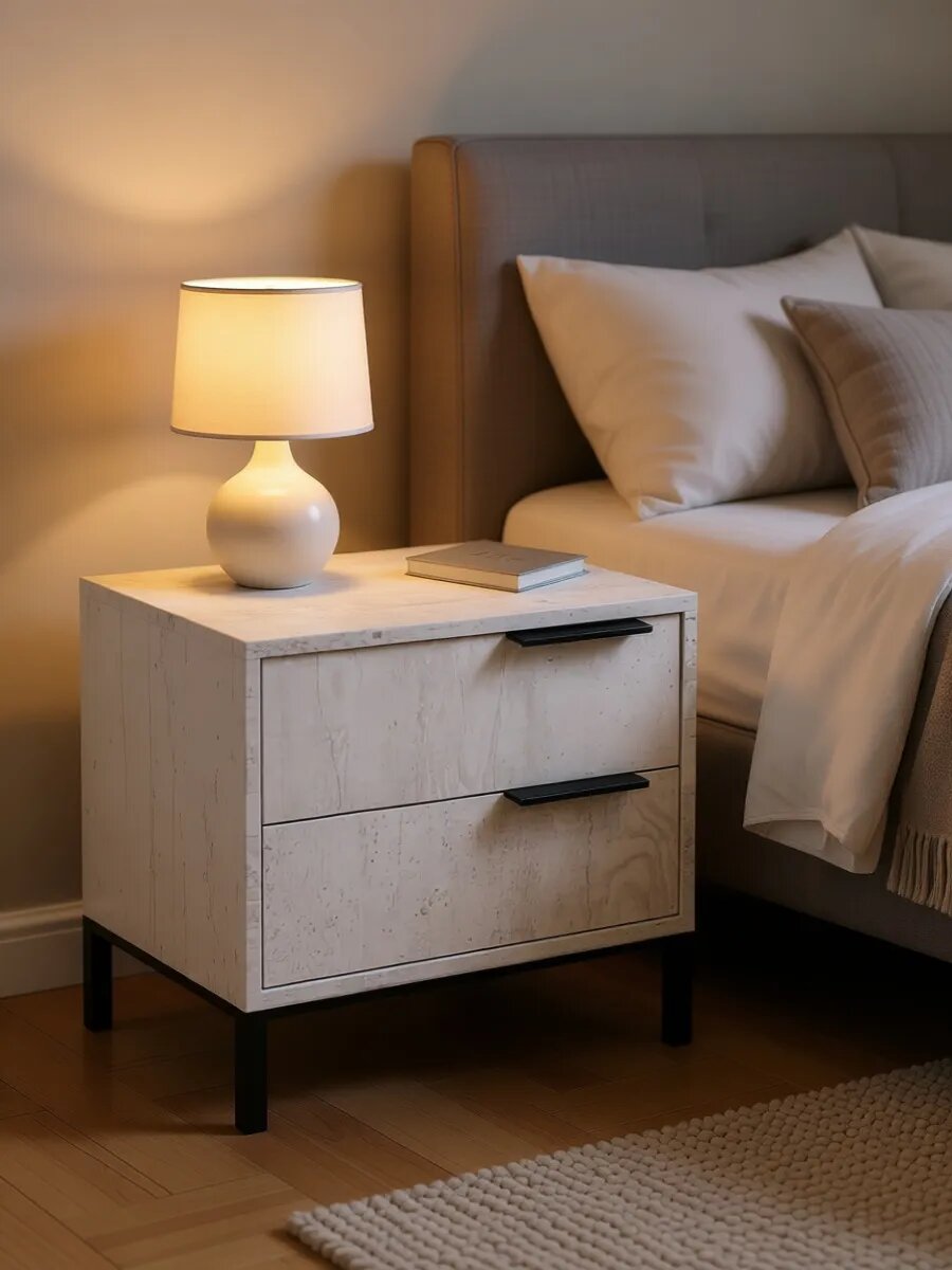 Тумба прикроватная Лофт- 2 бетон