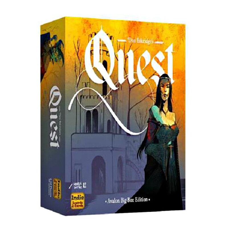 Full English Card Avalon Resistance Organization Theresistancequest Board Game Strategy Puzzle (Arthur legendary quest)