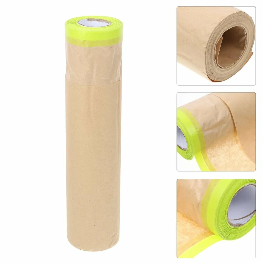 Бумажная Защита При Ремонте Для Мебели Авто И Других Поверхностей 1300.00X50.00X0.10Cm