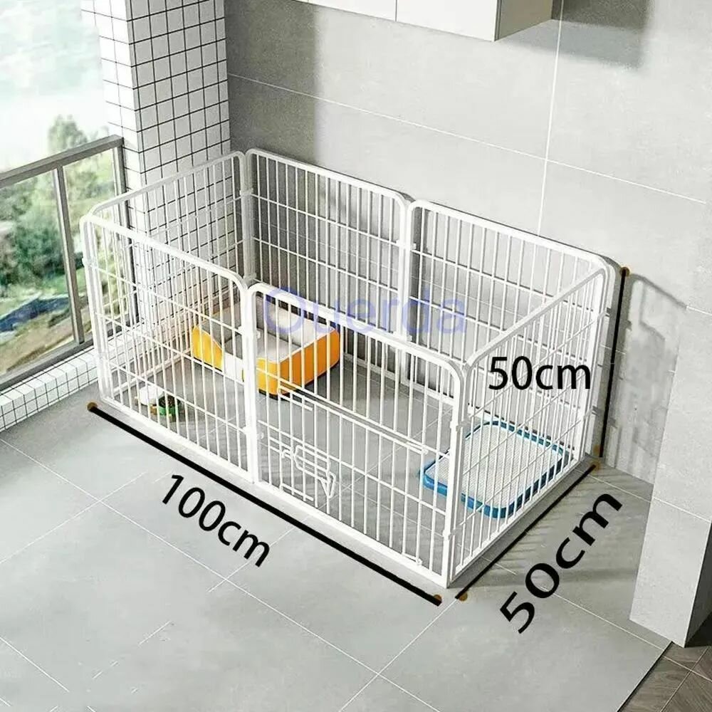 Клетка для собак/подходит для собак мелких и средних размеров/железный материал/