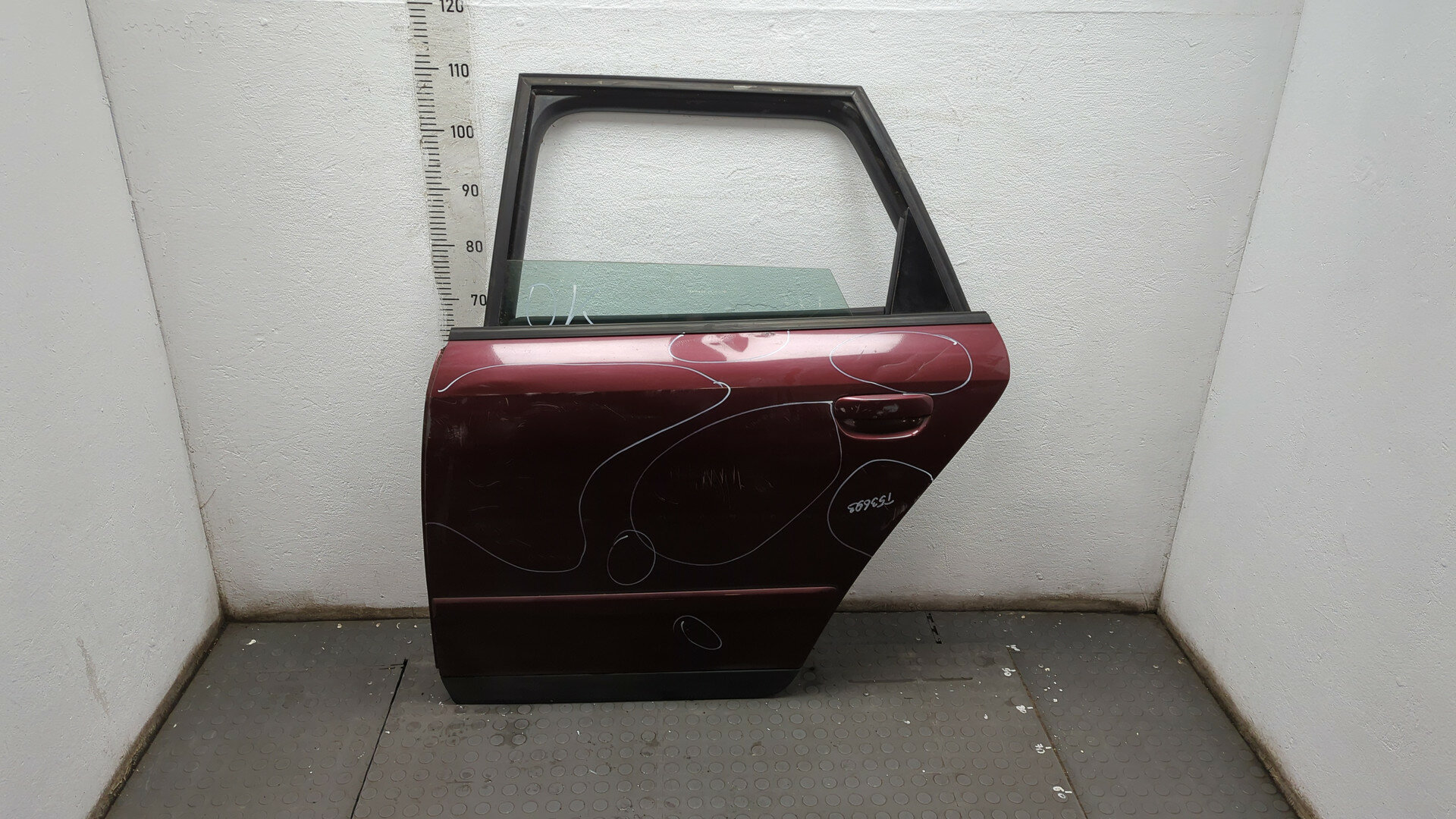 Дверь боковая (легковая) левая задняя Audi A4 (B6) Б/У