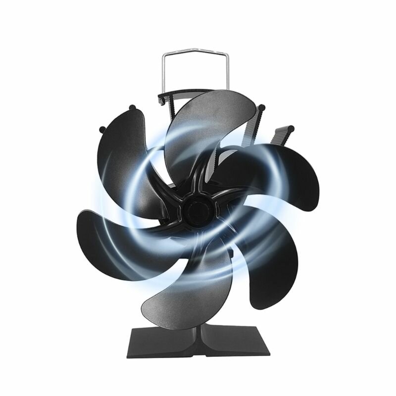 Классический 6-створчатый каминный вентилятор DY106X