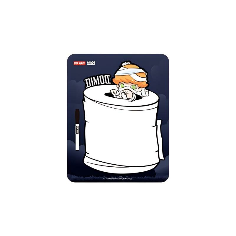 POP MART DIMOO Стираемая магнитная стикер-доска для сообщений, Comment Sticker