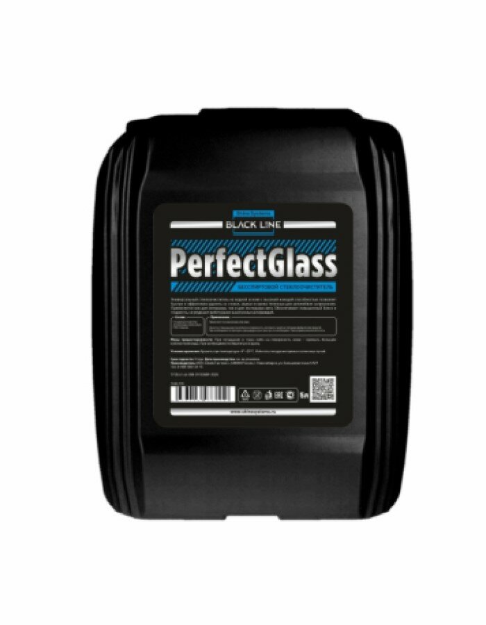Shine Systems Black Line PerfectGlass - бесспиртовой стеклоочиститель, 5 л