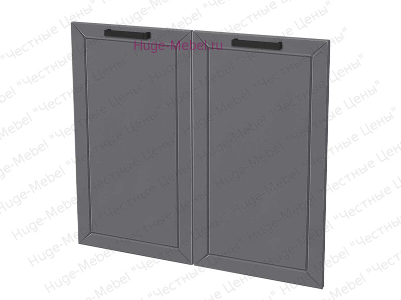 Кухонный фасад Ф-240 холст вулкан (Альфа) Huge Mebel . Ширина 592 Высота 916. Кухонные фасады