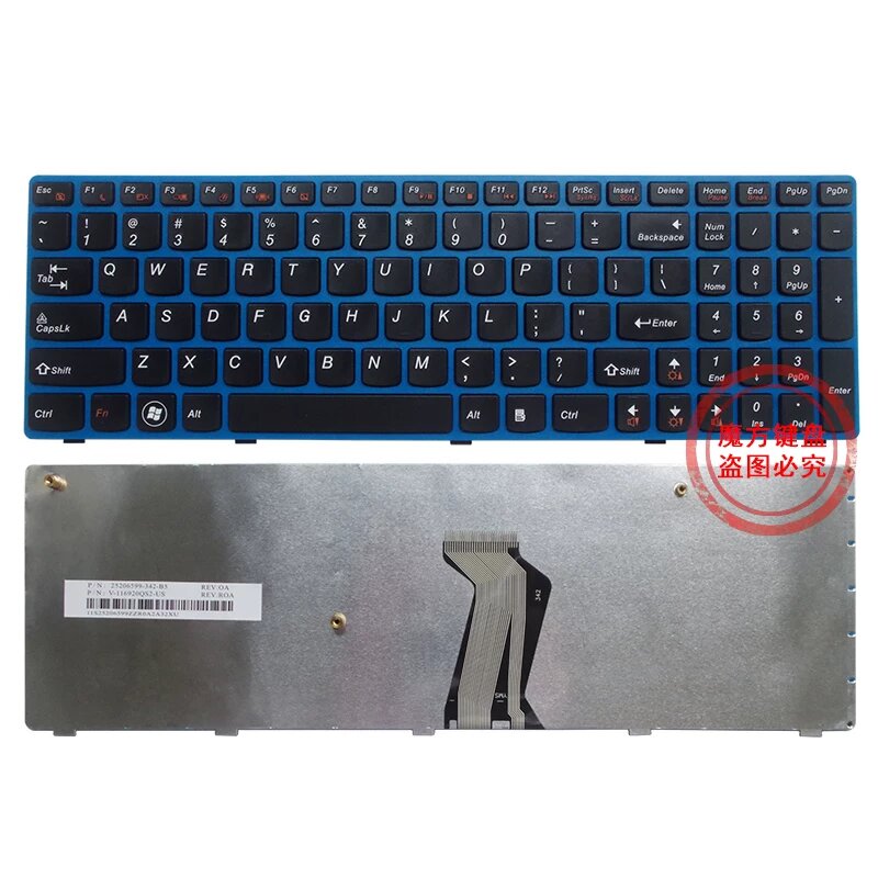 Подходит для клавиатуры Lenovo B570 Z570 Z575 V570A/G V570C B590 B575E V580 B580 ничего_[Совершенно новый](Применимая