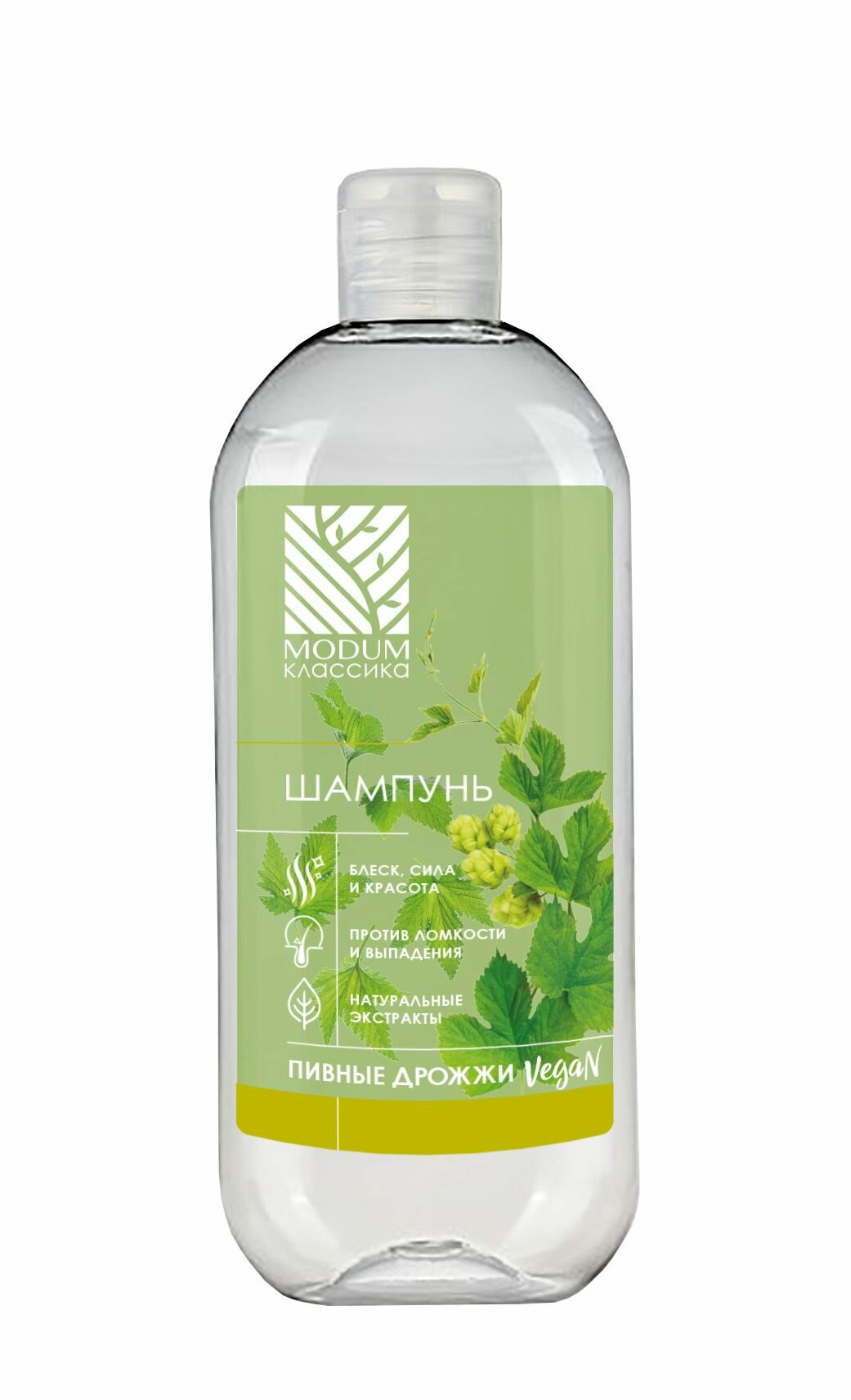 Modum Шампунь для волос классика Пивные дрожжи 550 мл