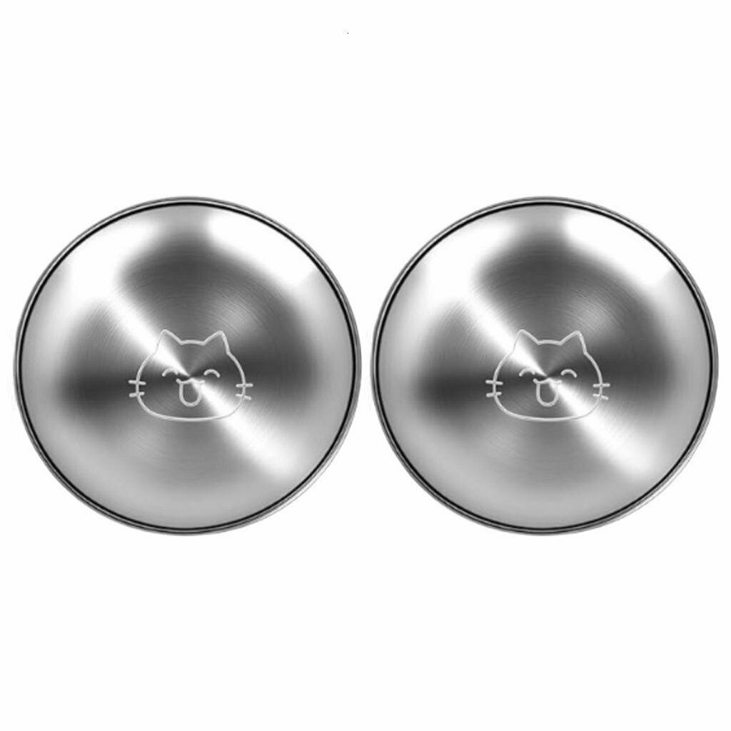 Миска для котов из нержавеющей стали