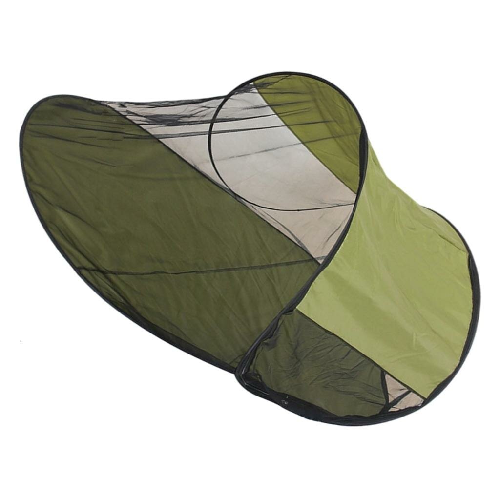 Палатка формы лодки одиночная, Армейский Зеленый