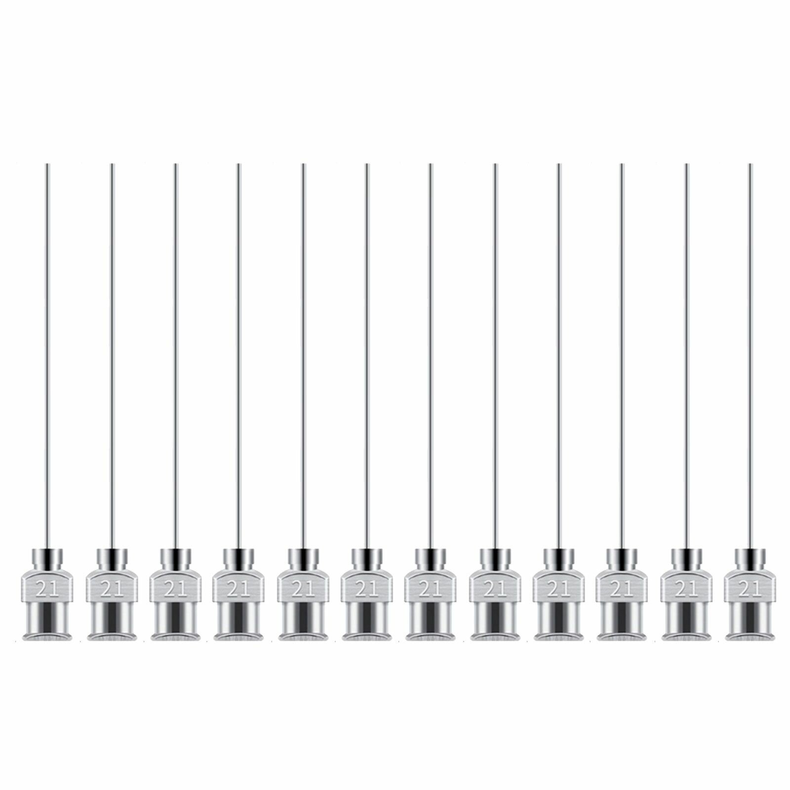 12 игл из нержавеющей стали 50 мм для точного нанесения клея