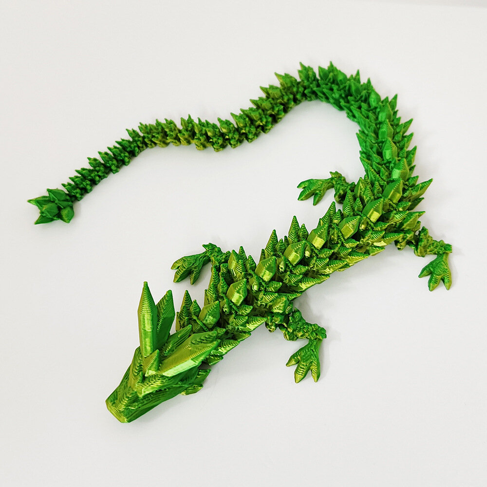 Производитель оптом 3D-печатная арт-аквариум, креативное украшение для ночного рынка, 3D-печатный дракон, фигурка 3D-печатного дракона