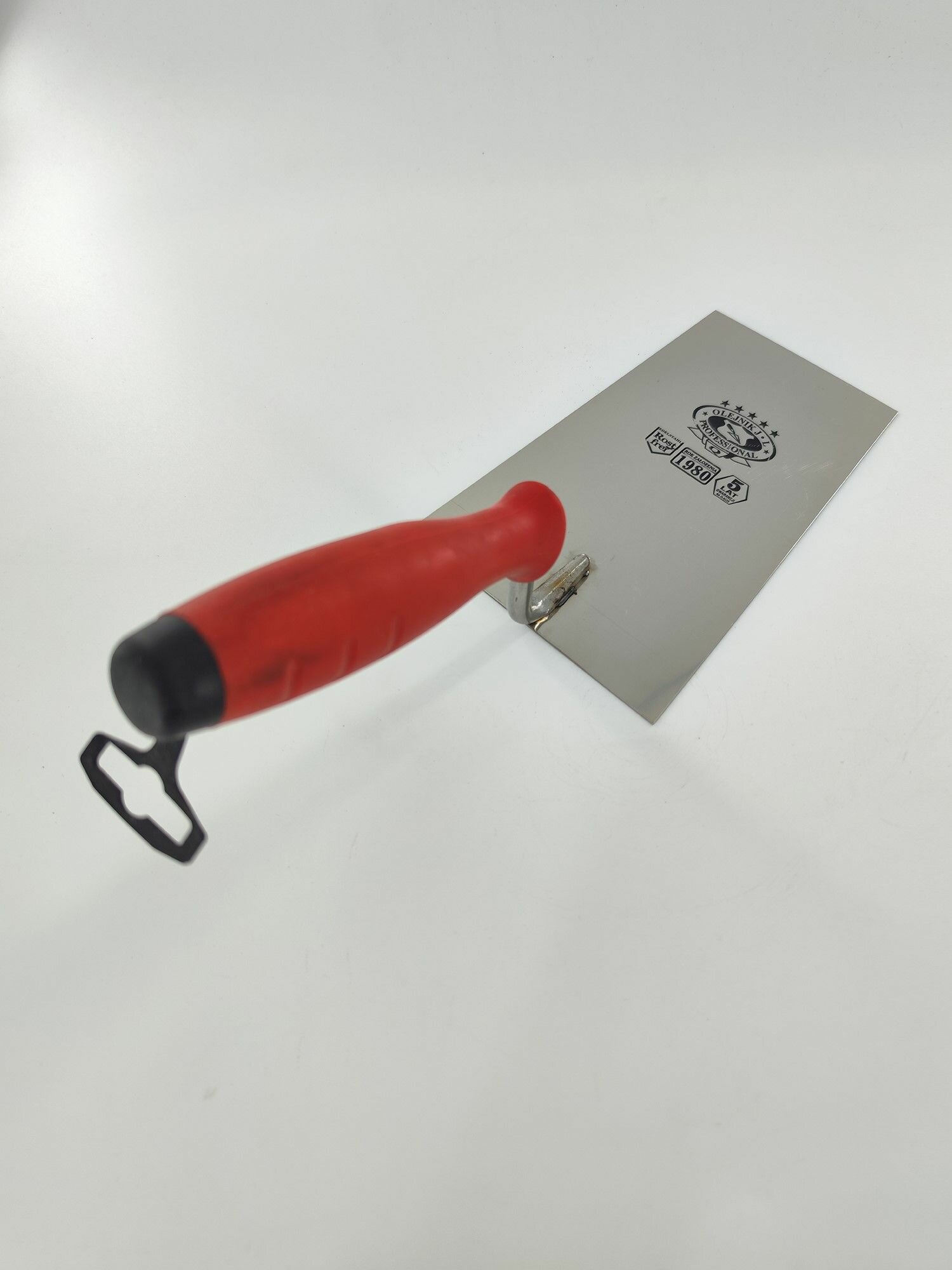 Кельма трапеция из нержавеющей стали Olejnik Master 122118-2K (180мм)