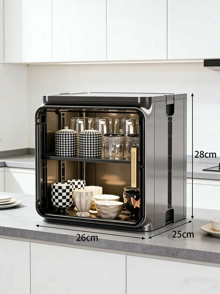 BCX Полка для барной стойки Настольная Прямая, 26х25х43 см, 1 шт.