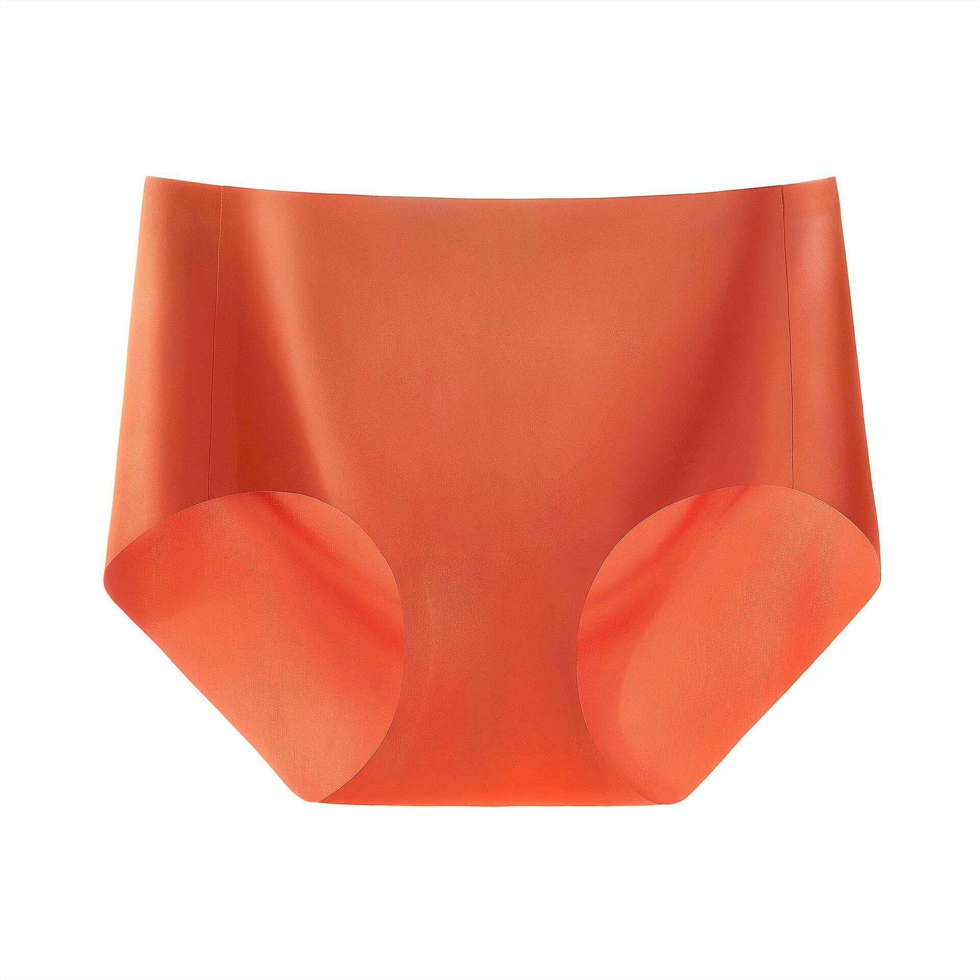 Трусики для девочек из ледяного шелка с треугольным кроем, средней посадки, не сжимающие, удобные, сексуальные, с эффектом персиковых ягодиц, бесшовное нижнее белье