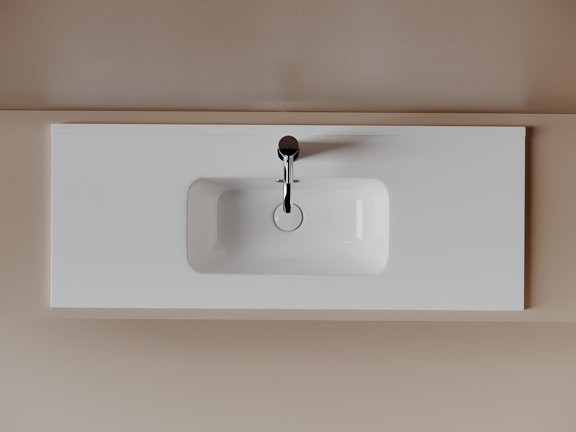 Раковина Ceramicanova Compact 100 белый CN7027