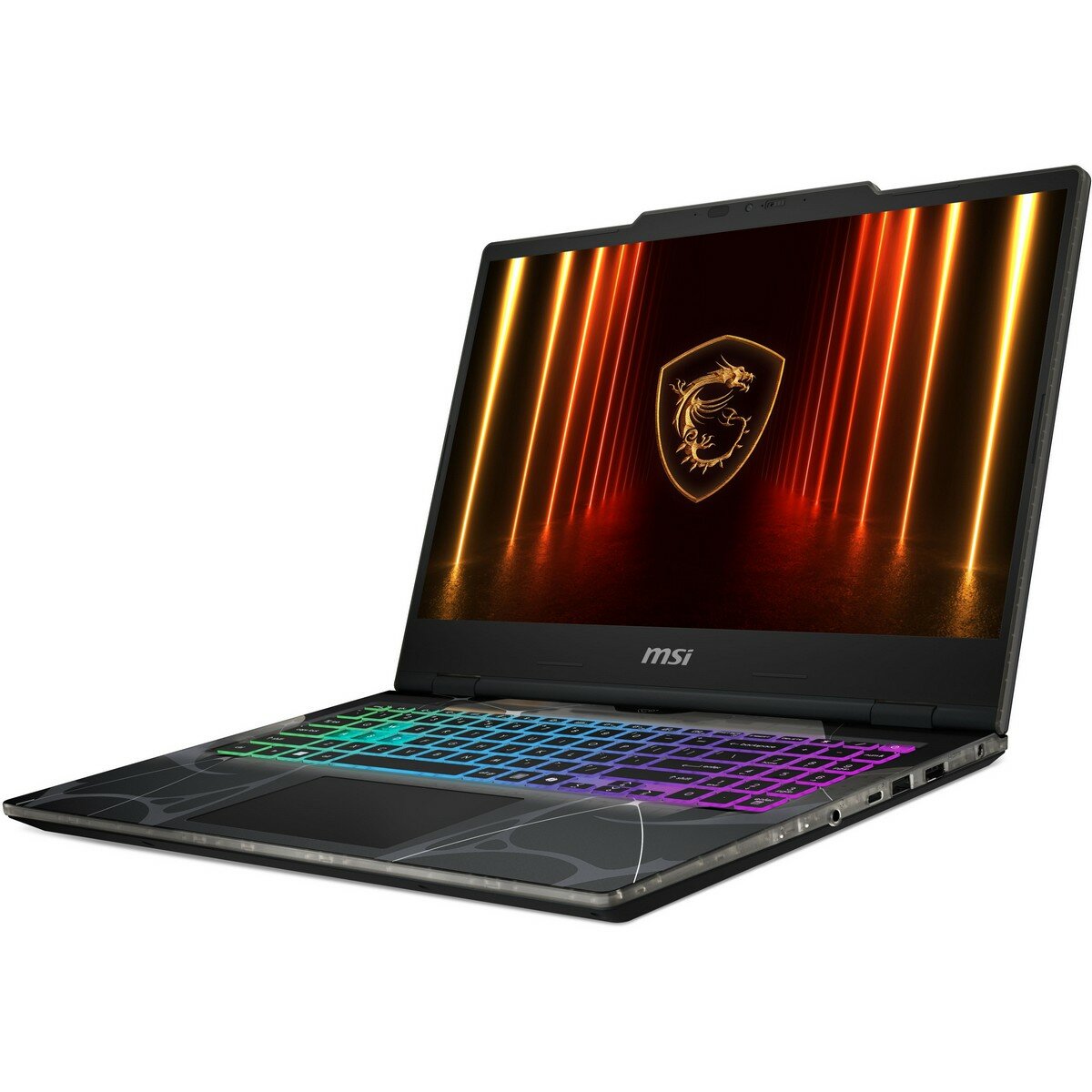 Ноутбук MSI Ноутбук MSI Cyborg 15 B2RWFKG-024XRU уц-2 Intel Core 7 240H/16Gb/SSD1Tb/RTX5060 8Gb/15.6"/IPS/FHD/1920x1080/144Hz/NoOS/Translucent Black (9S7-15Q342-024)