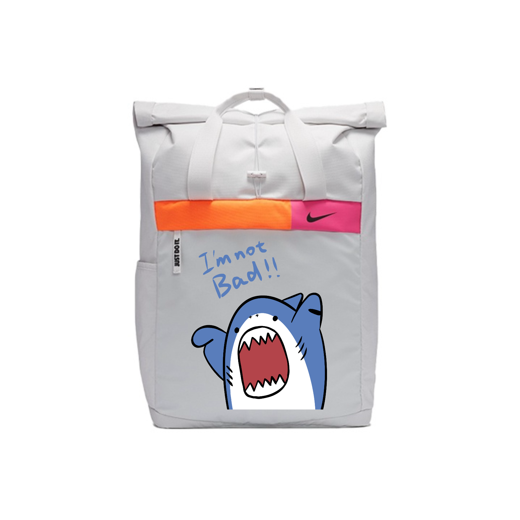 Рюкзак унисекс Nike Fabric Backpack Light Silver Gray