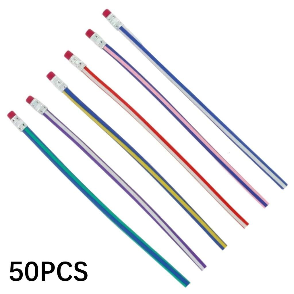 Гибкие неломающиеся карандаши, 50 шт.