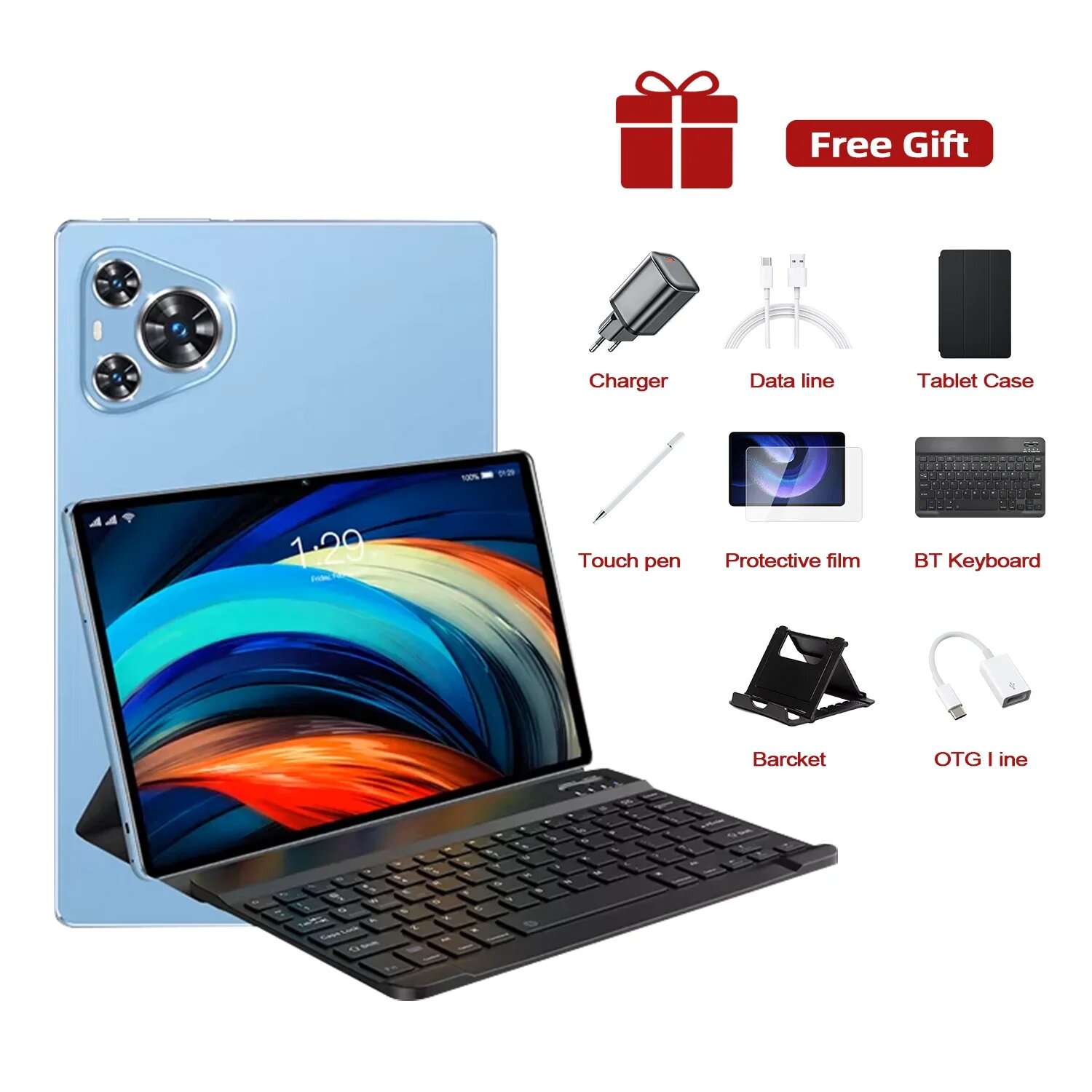 Планшет Original Pad 16 Pro 22GB 2TB Android Tablet