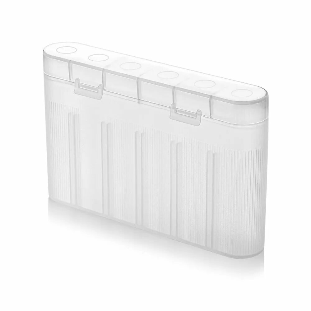 Водонепроницаемый ящик для хранения батарей для 1 шт. или 6 шт. батарей AA AAA 18650, портативный держатель, защитный чехол-органайзер